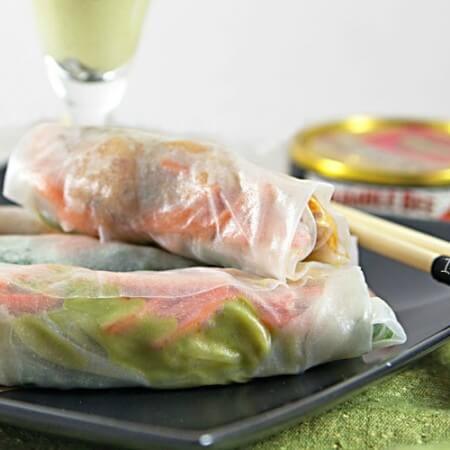Tuna Spring Rolls Recipe - Healthy Summer Meal Ideas
