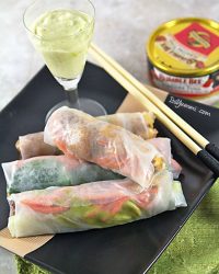 Easy Spring Rolls Recipe with Tuna - Its Yummi