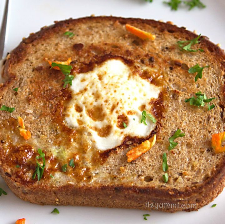 Moon Over Miami Egg {Healthy Breakfast Recipe} - It's Yummi