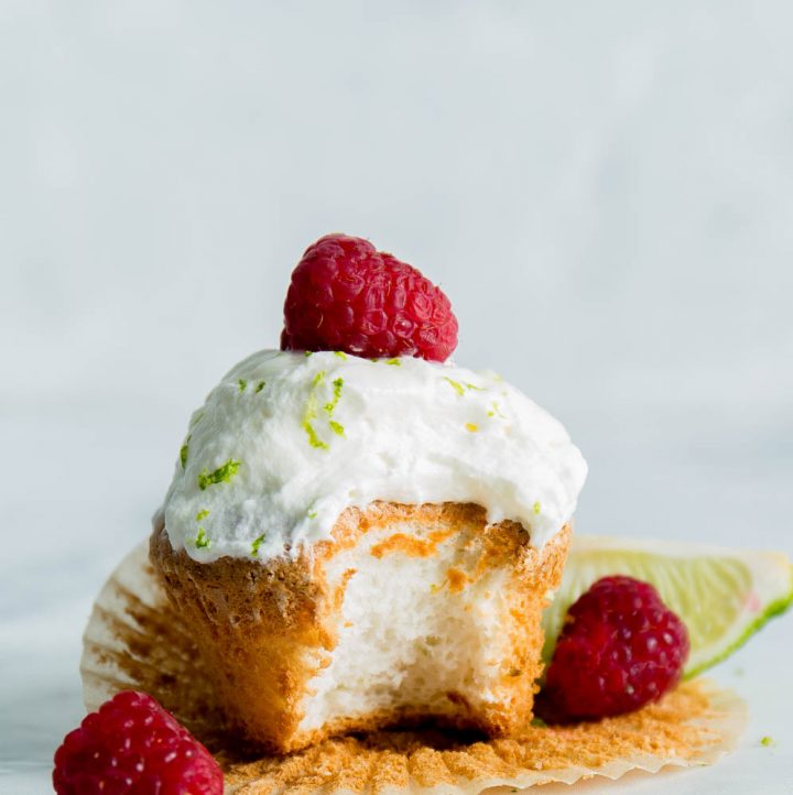 Delicious Angel Food Cupcakes - Its Yummi