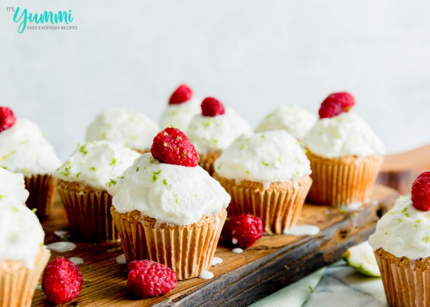 Delicious Angel Food Cupcakes - Its Yummi